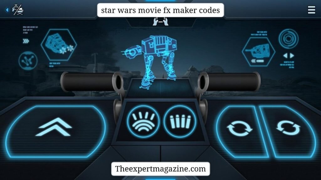 Star Wars Movie FX Maker Codes | The Finished Collector’s Guide - The ...
